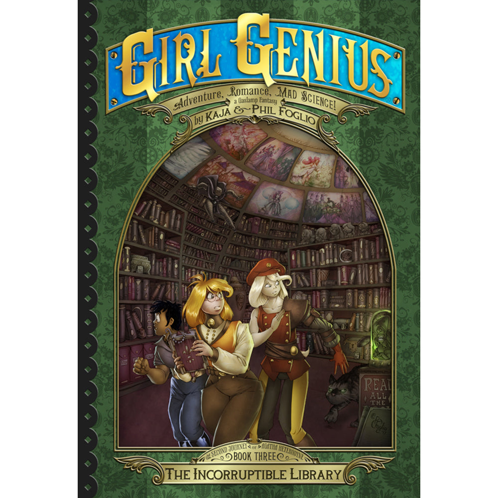 Girl Genius Book 16: The Incorruptible Library – TopatoCo