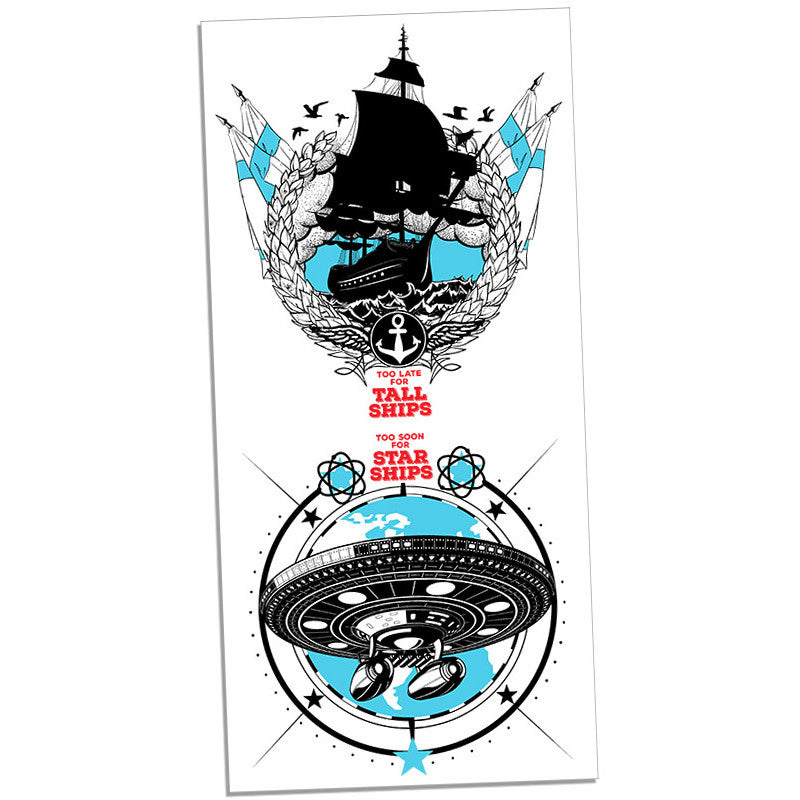 Too Soon For Tall Ships Print – TopatoCo