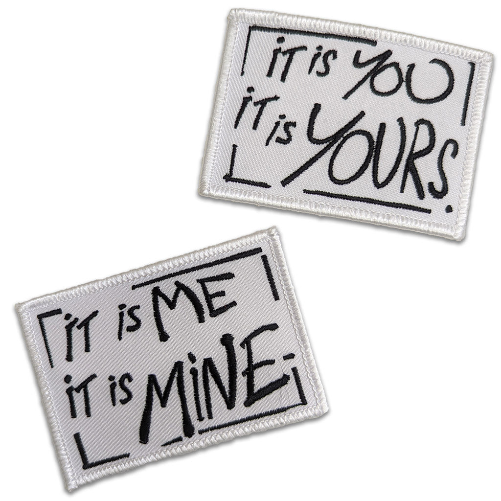 It is Me/You Patches – TopatoCo
