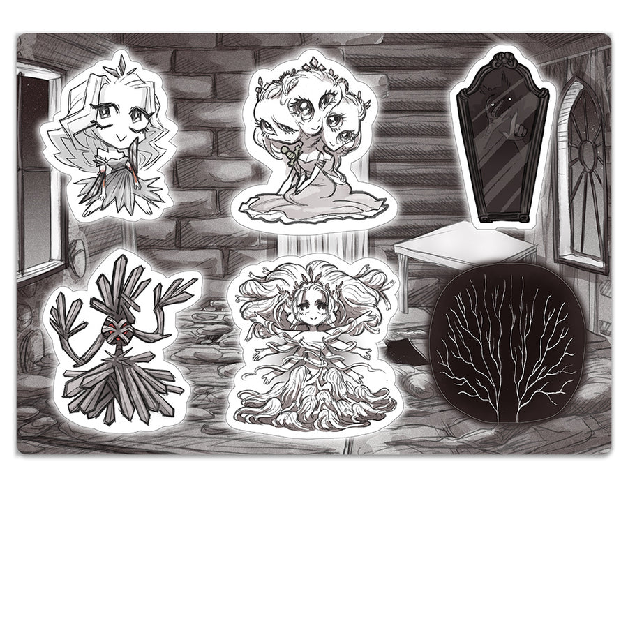 Slay the Princess - The Pristine Cut Sticker Sheets, Wave 1 – TopatoCo