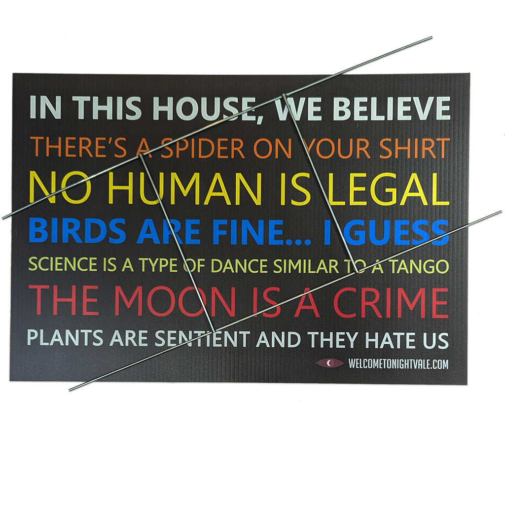 In This House Yard Sign – TopatoCo