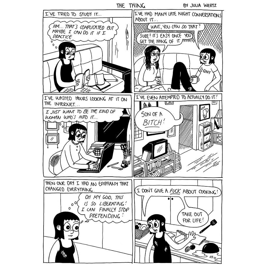 Julia Wertz Comic Prints – TopatoCo