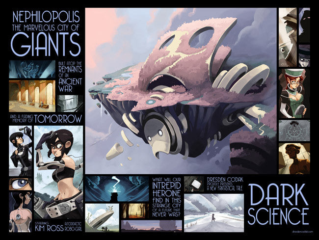 Dark Science Print – TopatoCo