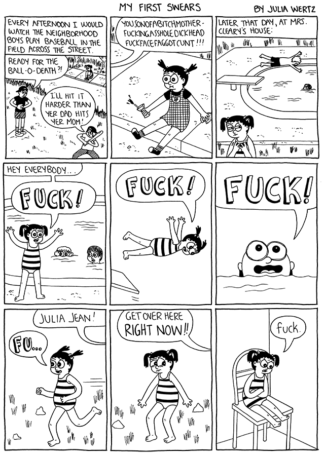 Julia Wertz Comic Prints – TopatoCo