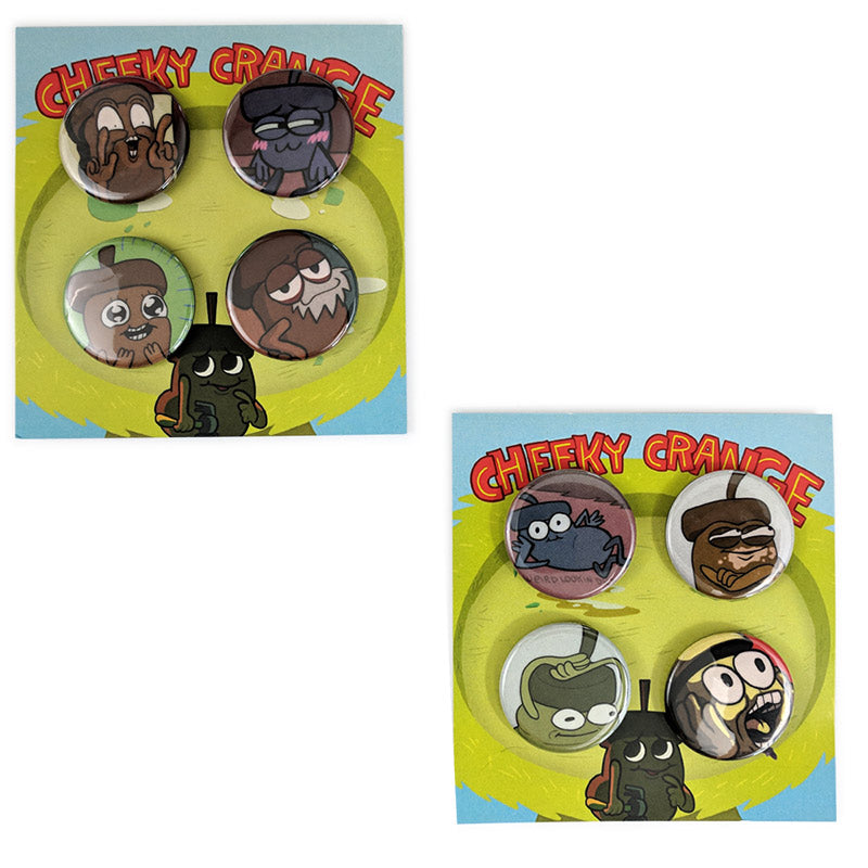 Cheeky Crange Pins – TopatoCo