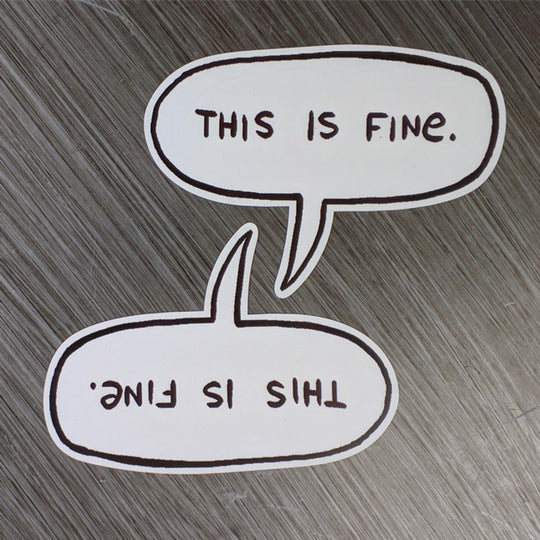This is Fine Word Balloons Magnets and Stickers – TopatoCo