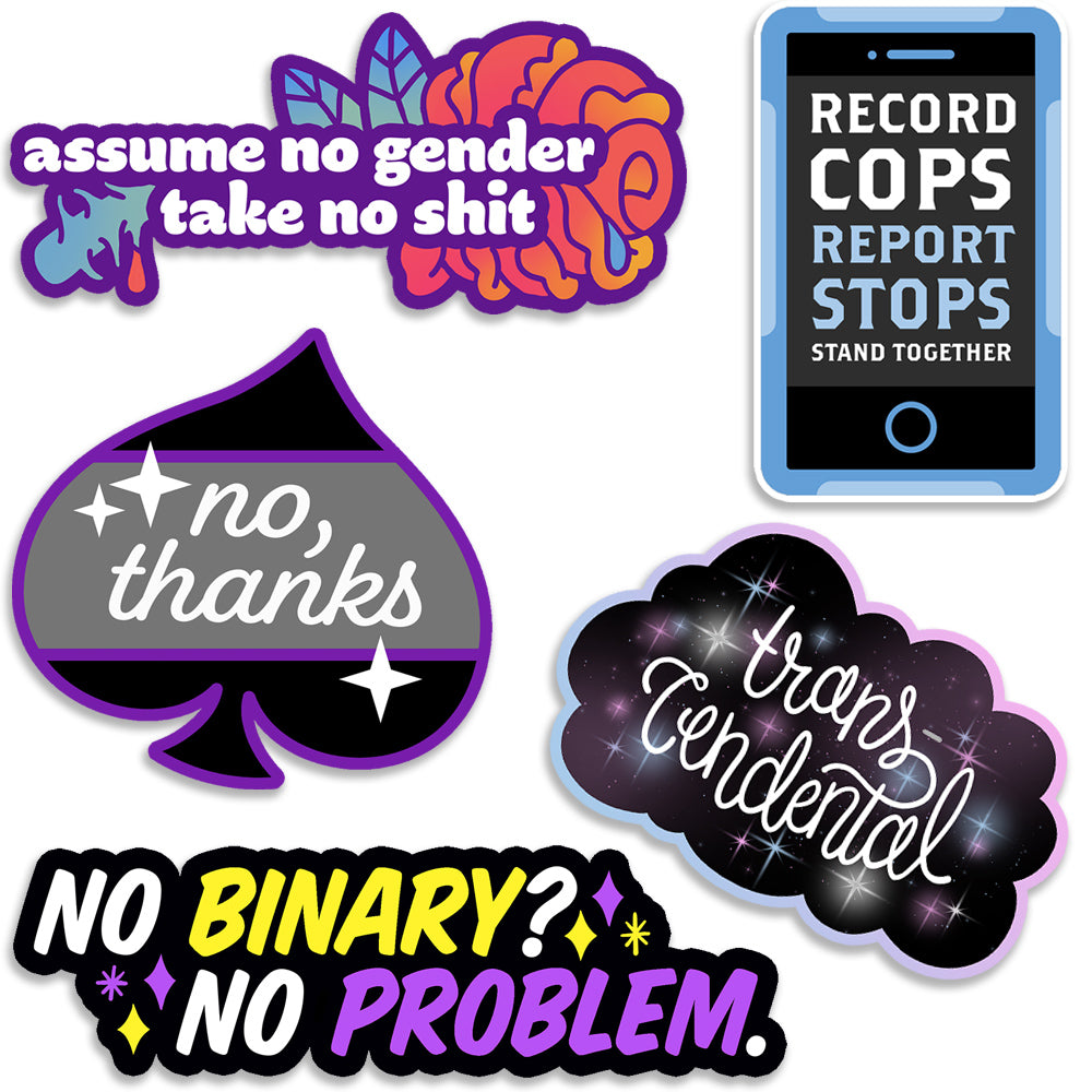 Genderfabulous Sticker Pack – TopatoCo
