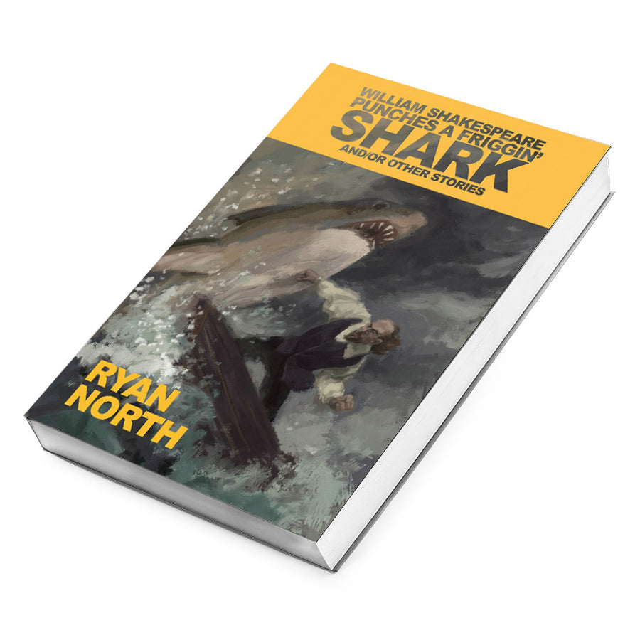 William Shakespeare Punches a Friggin' Shark – TopatoCo