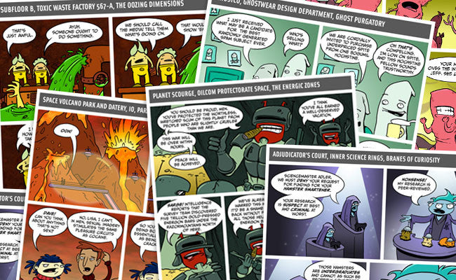 Scenes From a Multiverse Comic Prints – TopatoCo