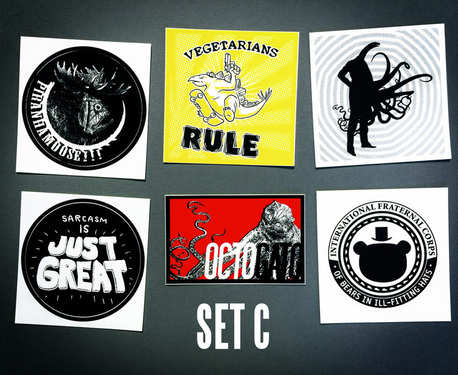 Wondermark Sticker Fun-Time Bonanza – TopatoCo